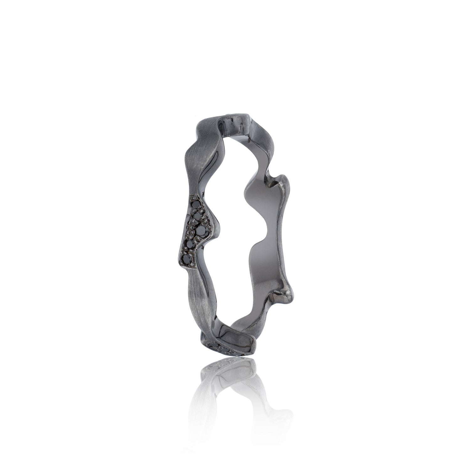 Camo 925 Shadow Diamond Ring biiju Men’s Jewellery | La Maison Couture