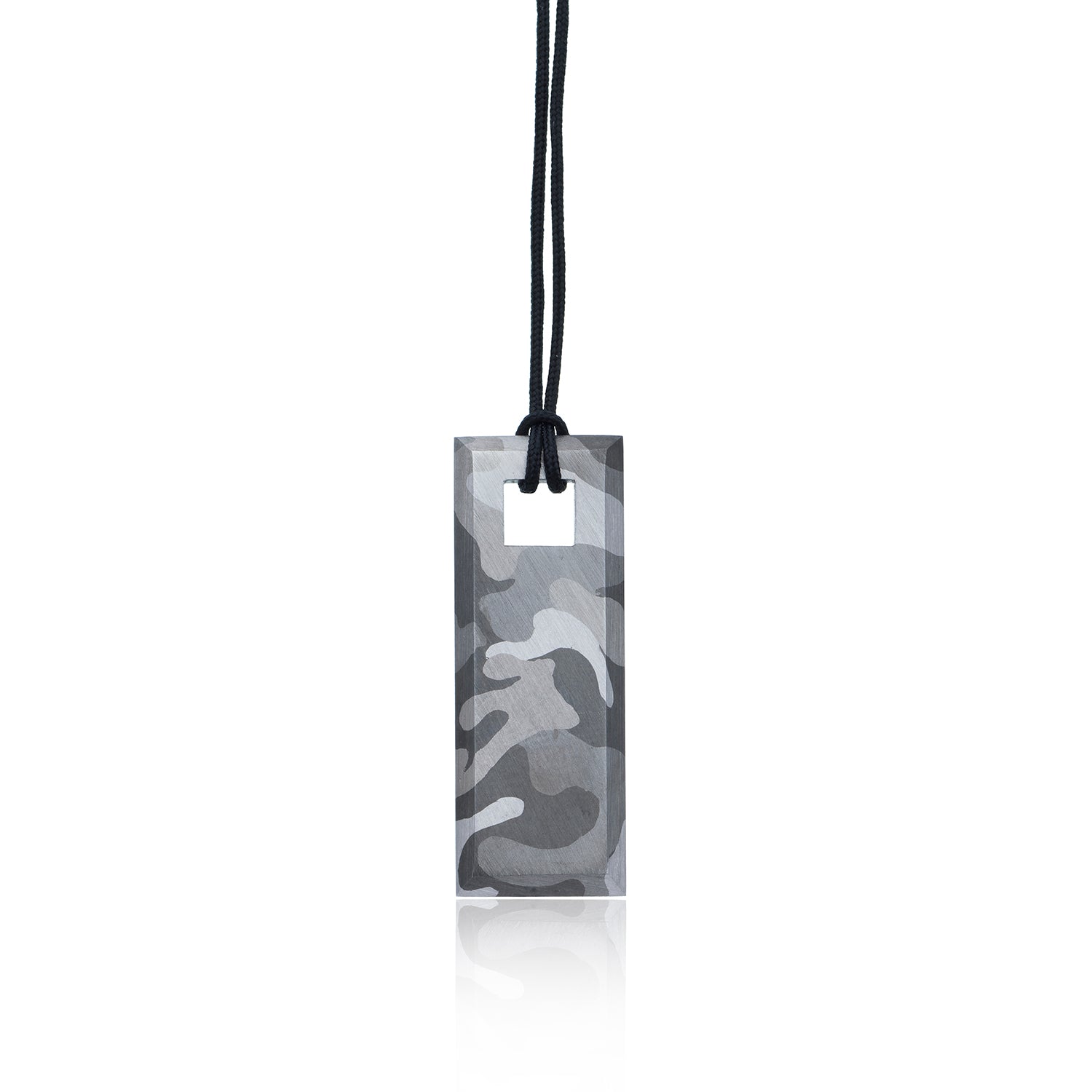 Camo 925 Classic Tag biiju Sustainable Men's Jewellery | La Maison Couture