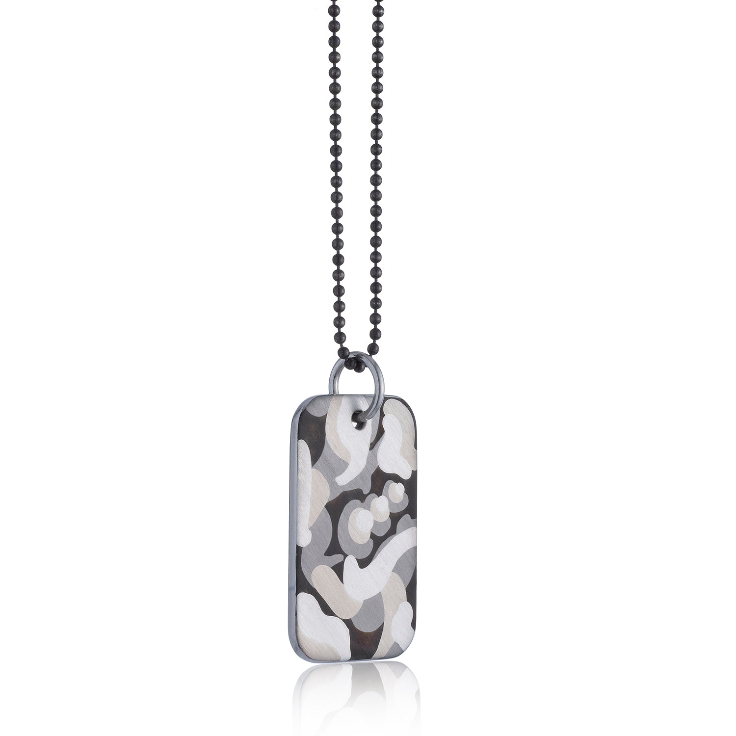 Camo 925 Post Modernist Tag biiju Sustainable Men's Jewellery | La ...