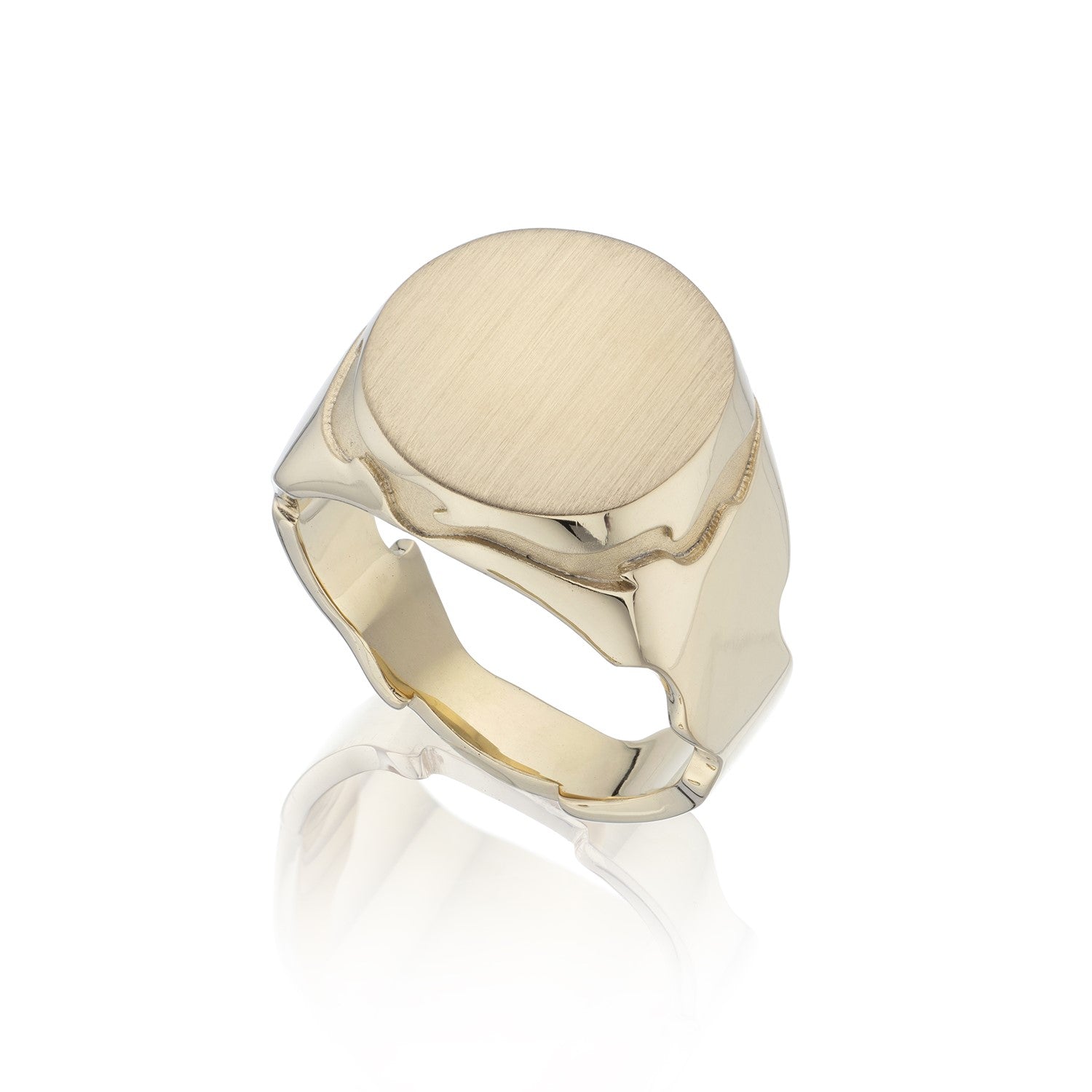 Sandstorm Signet Ring biiju Sustainable Men's Jewellery | La Maison Couture